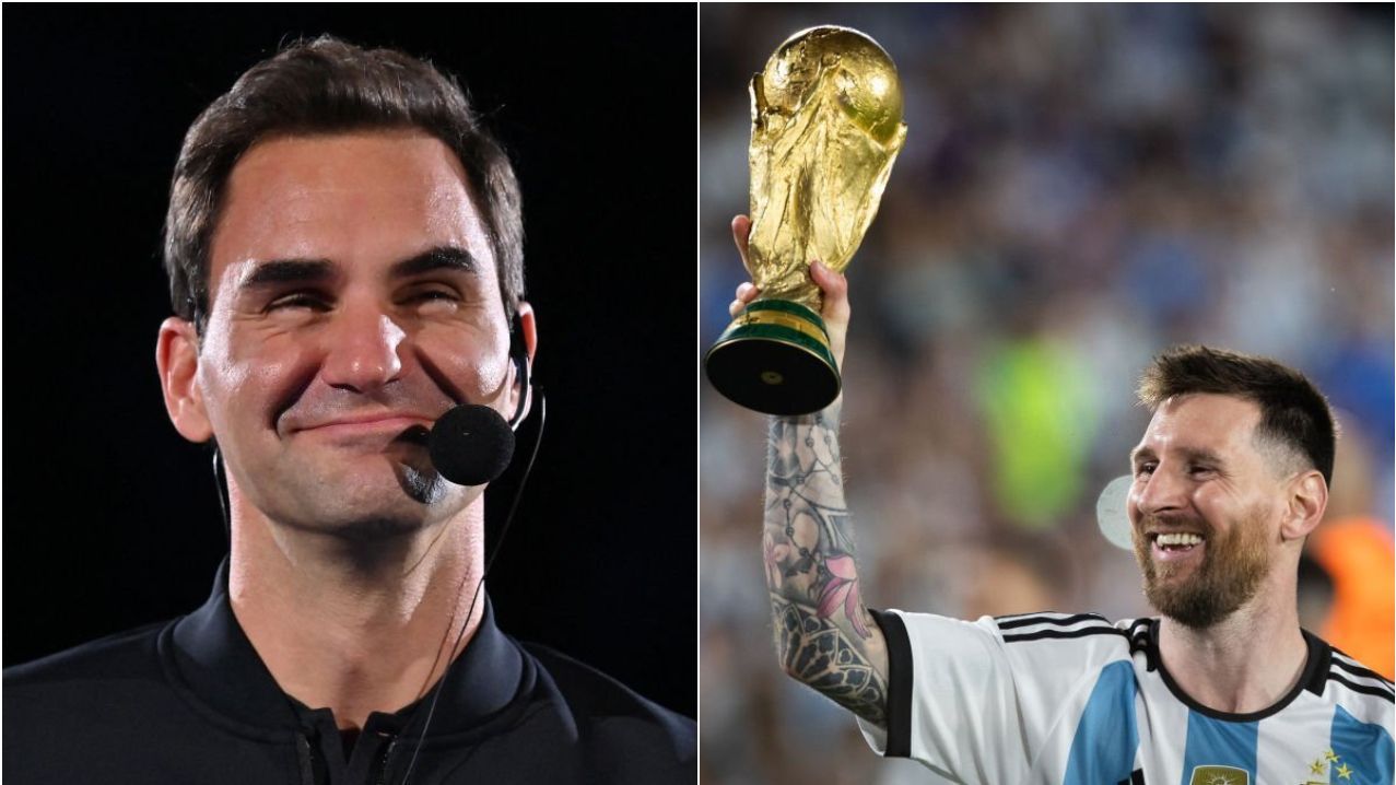 Roger Federer y las majestuosas palabras hacia Lionel Messi en la ...