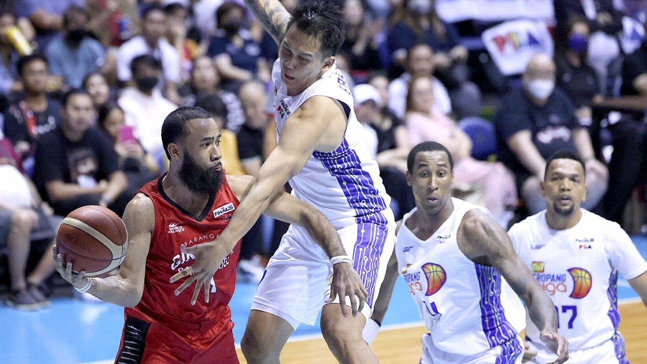Barangay Ginebra bounce back to take 2-1 lead over TNT Tropang Giga in the PBA Governors' Cup ...