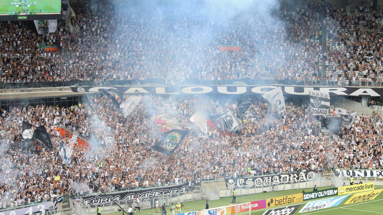 Rodrigo Beckham lembra treta forte com torcida do Atlético-MG - ESPN