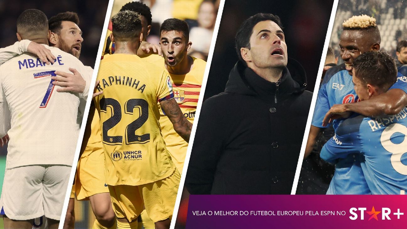 Veja a disputa pelo título nas cinco principais ligas da Europa - ESPN
