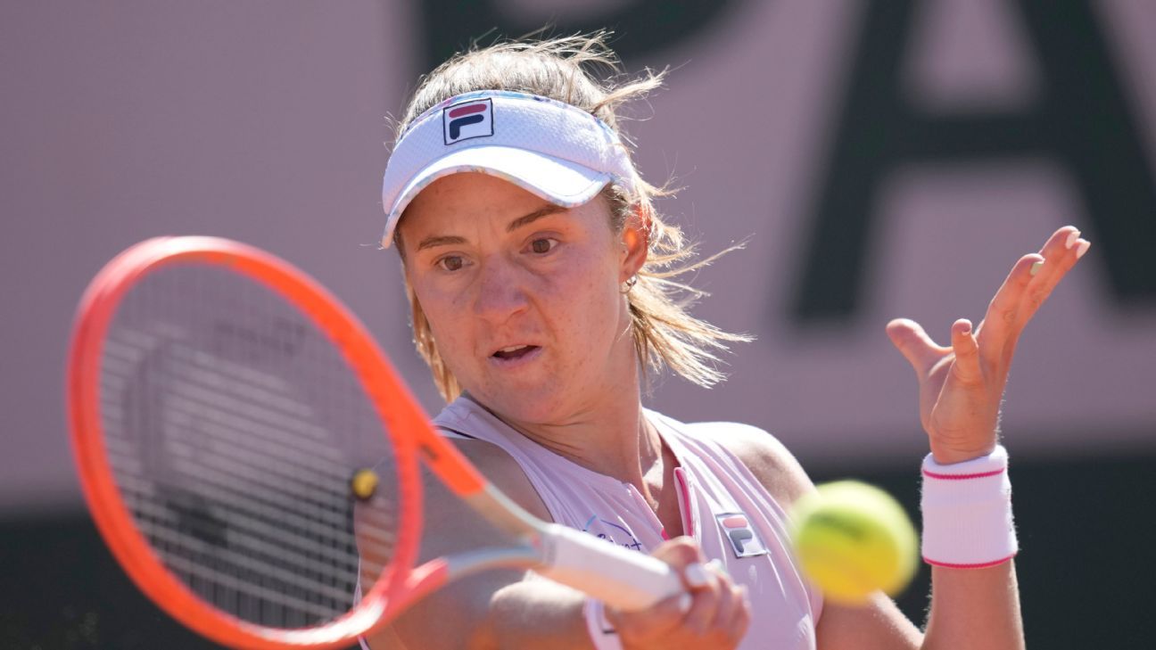 Nadia Podoroska también quedó eliminada de Madrid - ESPN
