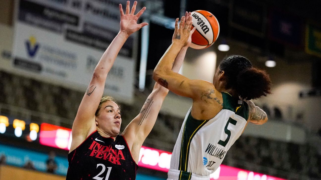 Fever waive former No. 4 overall pick Emily Engstler - ESPN