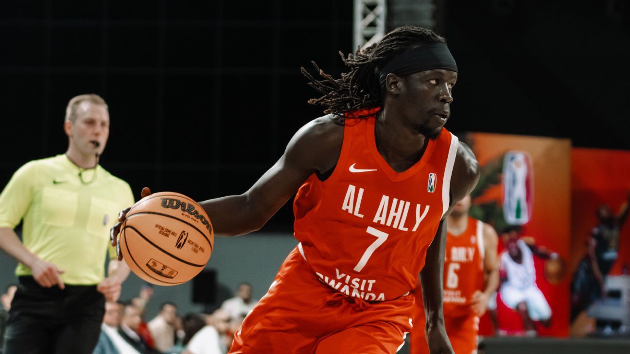 Former Knicks forward Nuni Omot leads Al Ahly to opening day BAL Nile ...