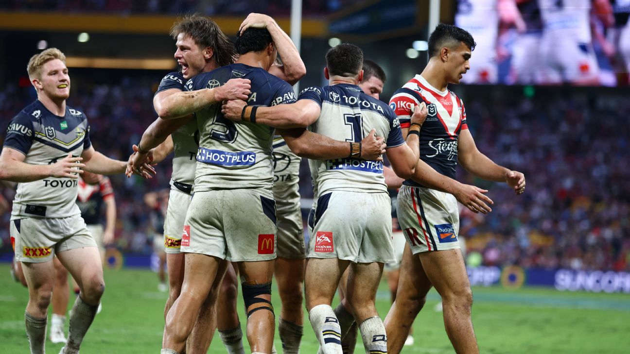 NRL Round 10 Brutal Cowboys batter Roosters in turnaround NRL win - ESPN