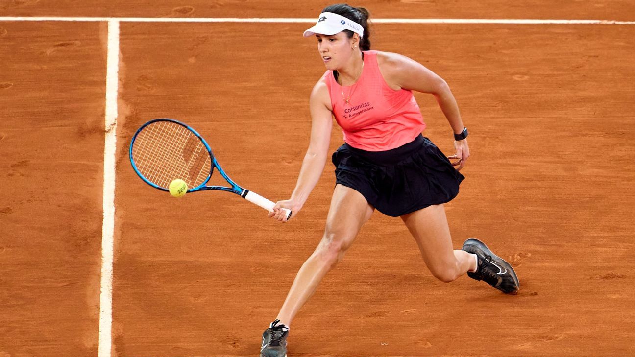 Camila Osorio acrecienta su nombre en el tenis colombiano - ESPN