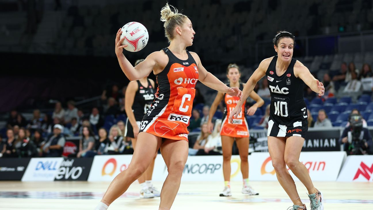 Giants down Magpies to return to netball winners' list - ESPN