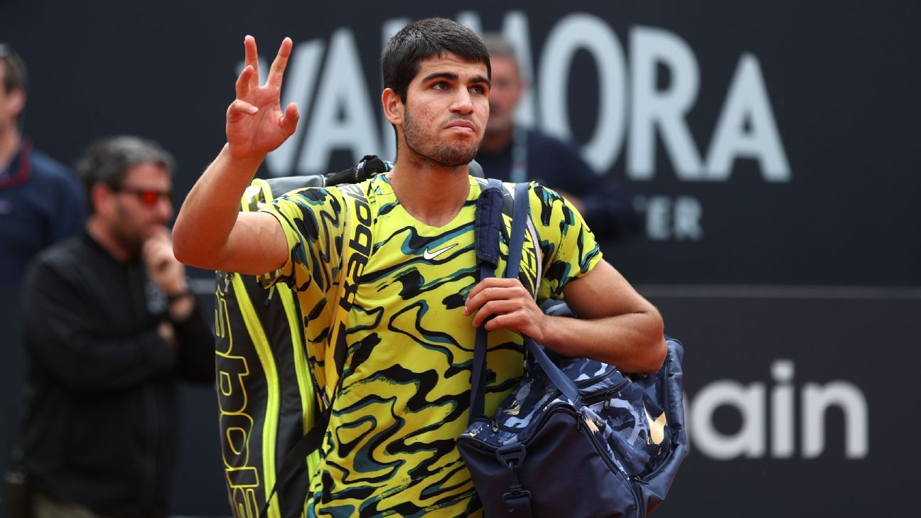 Alcaraz cai para número 135 do ranking e dá adeus ao Masters 1000 de ...