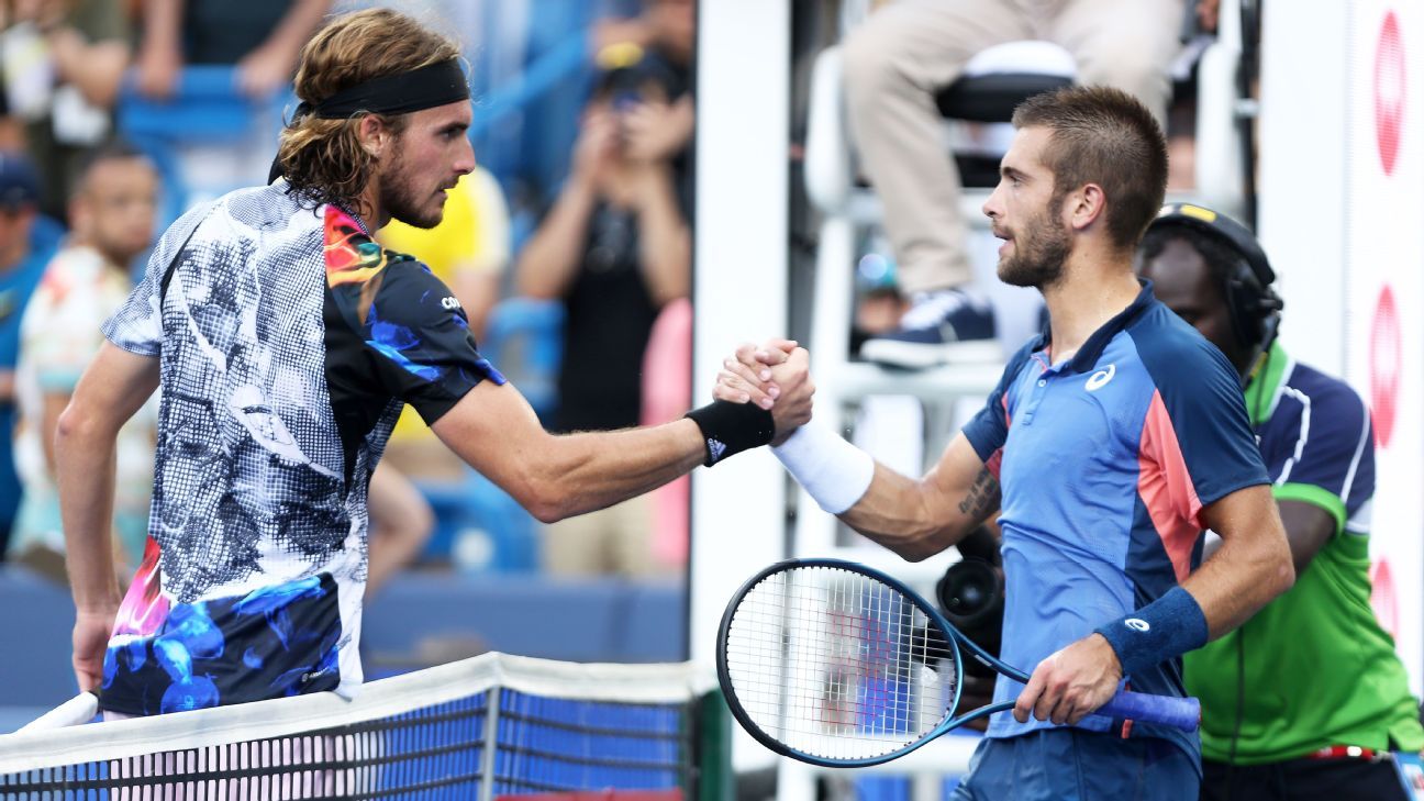Tsitsipas vs. Coric: duelo de alto vuelo en los cuartos de Roma - ESPN