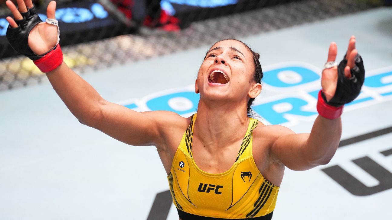 Natália Silva dá show e nocauteia no 1º round no UFC Vegas 73 - ESPN