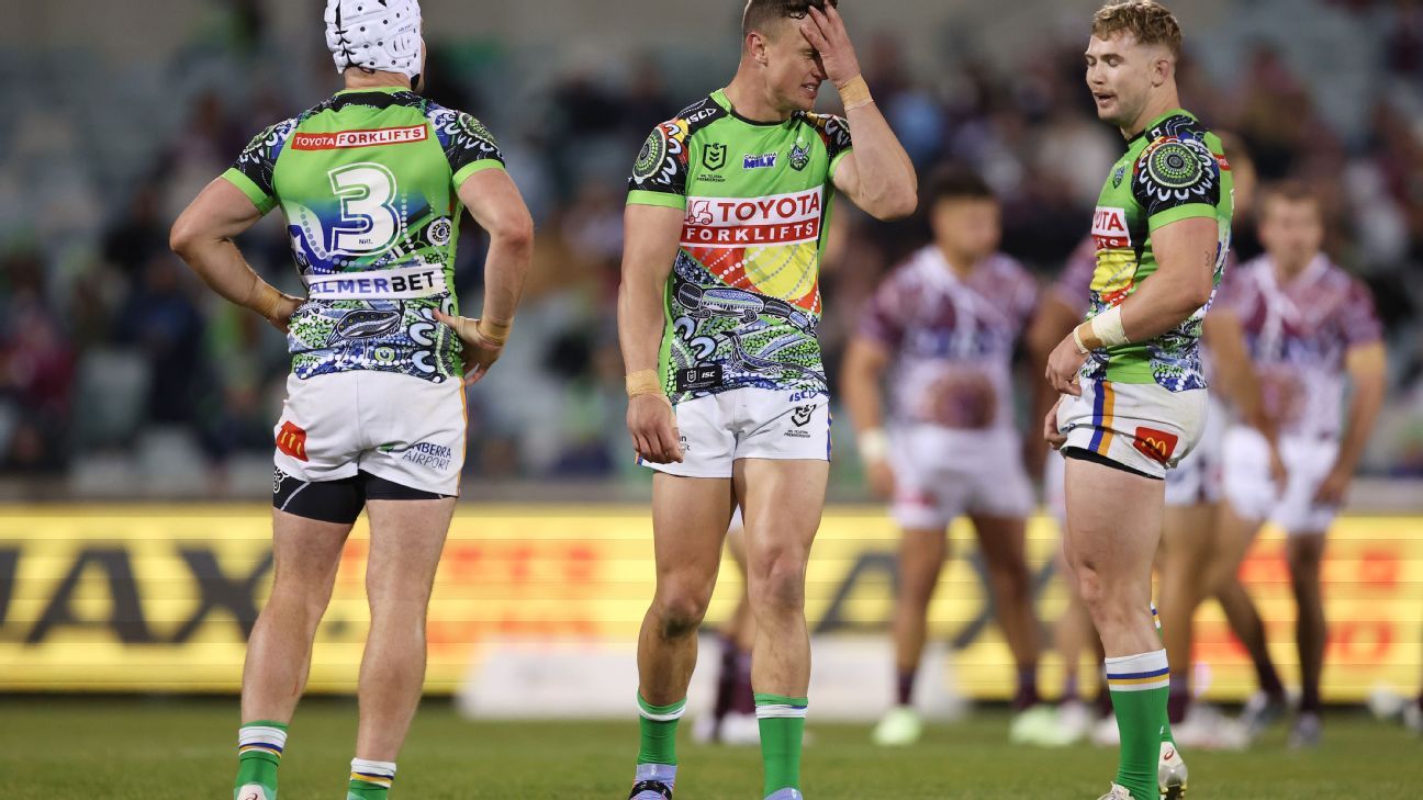 NRL Canberra Raiders Ricky Stuart to forget Manly seaeagles thrashing ...