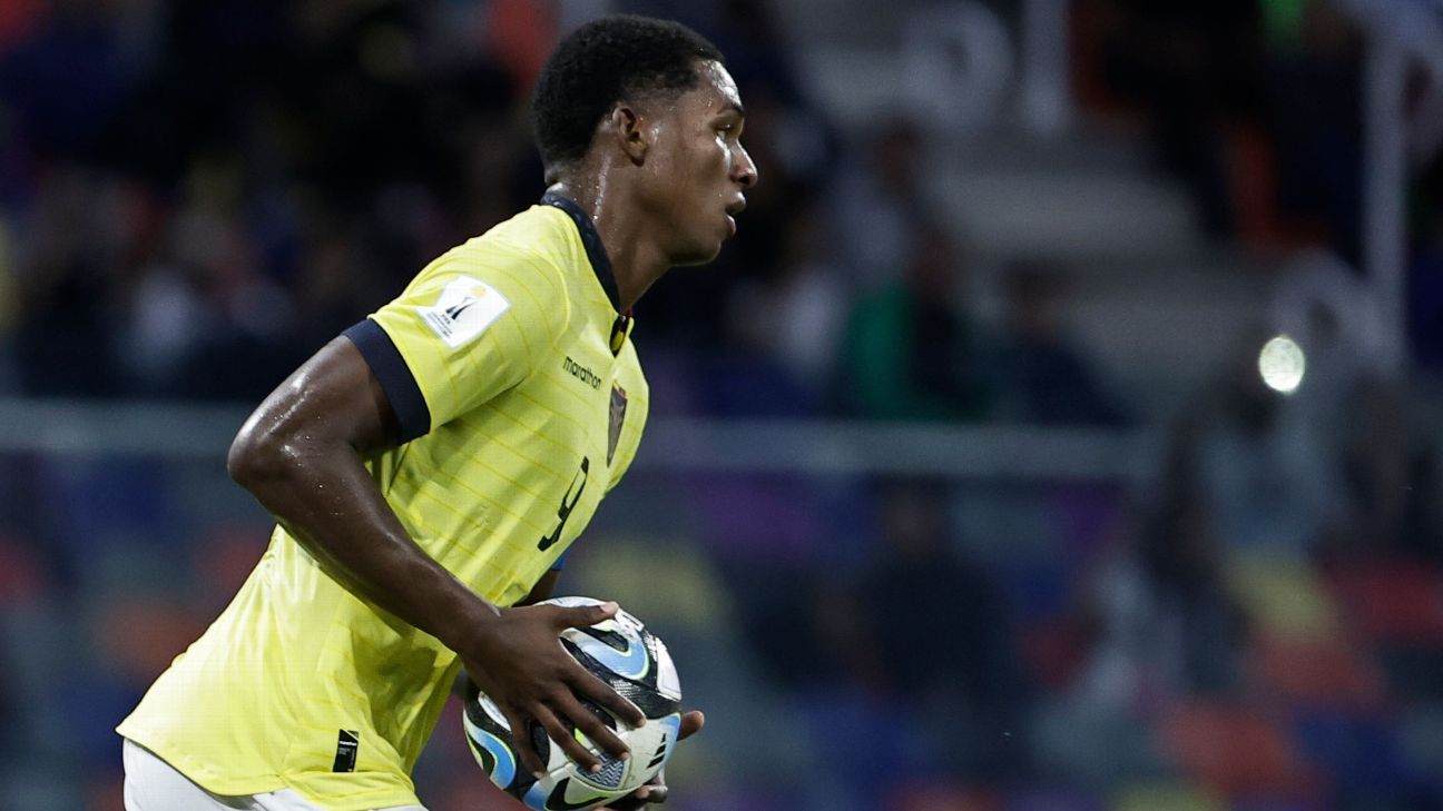 Justin Cuero es el goleador histórico de Ecuador en los mundiales Sub ...