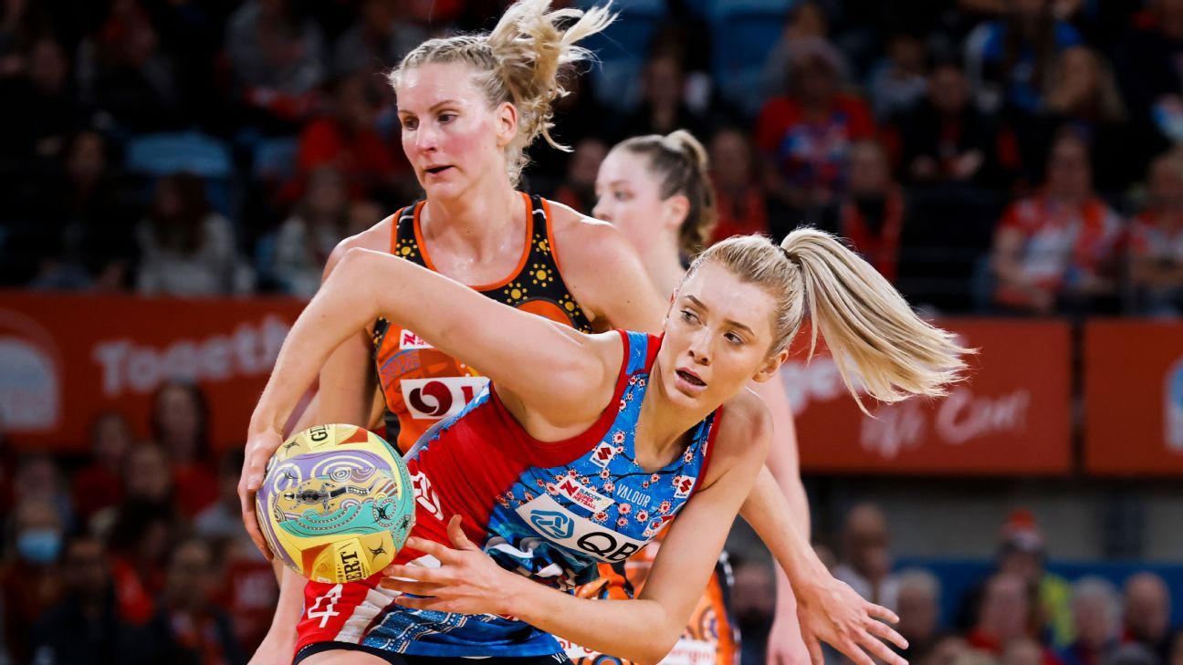 Super Netball NSW Swifts win derby over Giants, move to top spot - ESPN
