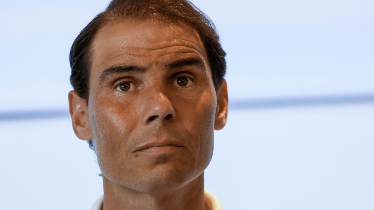 Rafa Nadal siembra la duda: ¿se retira finalmente en 2024? - ESPN