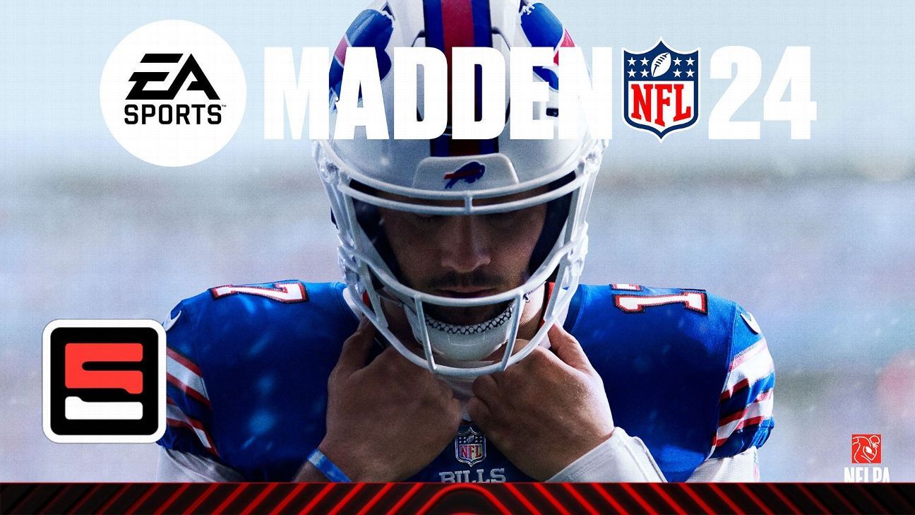 Madden 24 | EA anuncia data de lançamento e Josh Allen na capa da nova ...