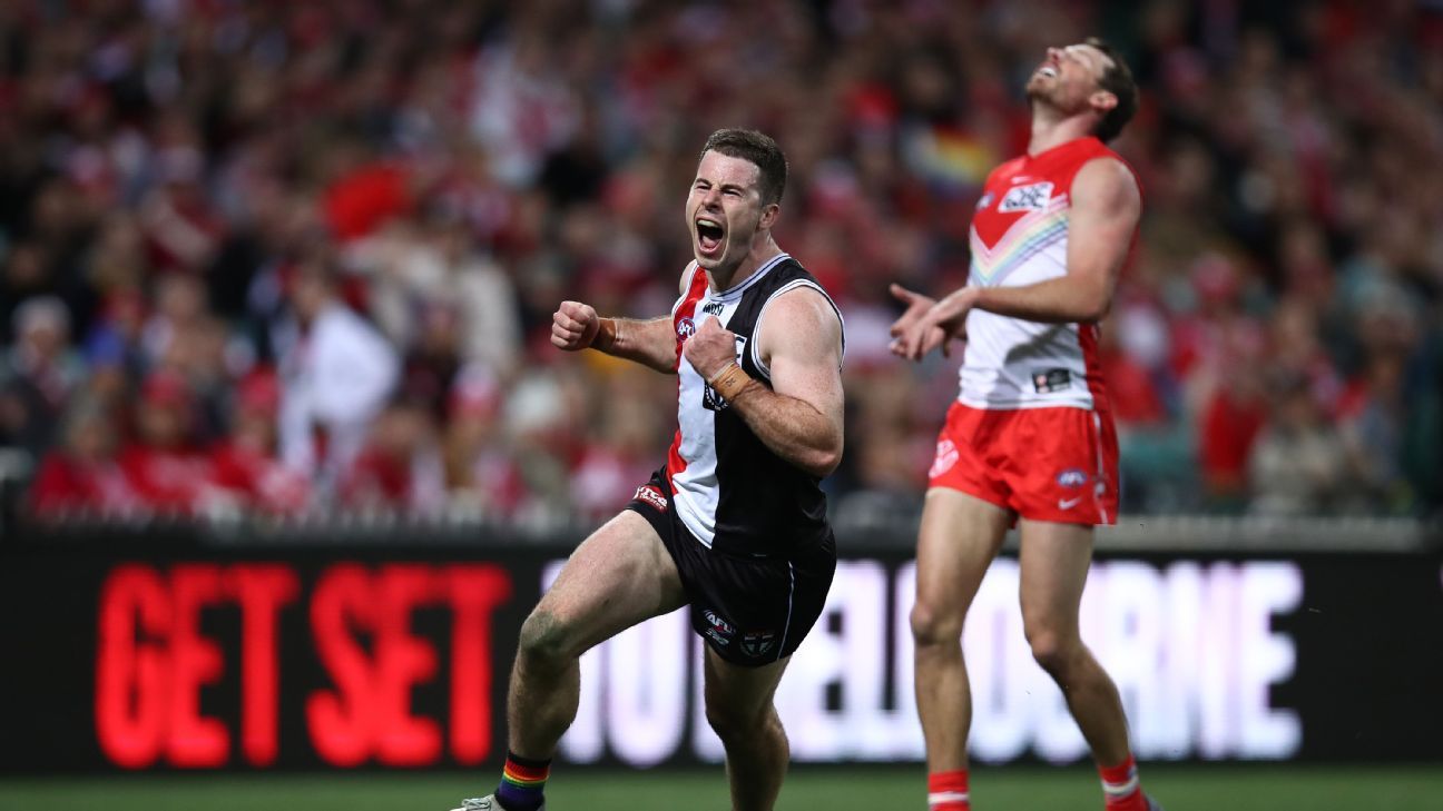 Saints overrun Swans to spoil Franklin celebration - ESPN