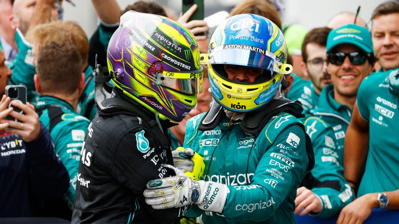 Fernando Alonso - Lewis Hamilton last driver you want to see in mirrors ...