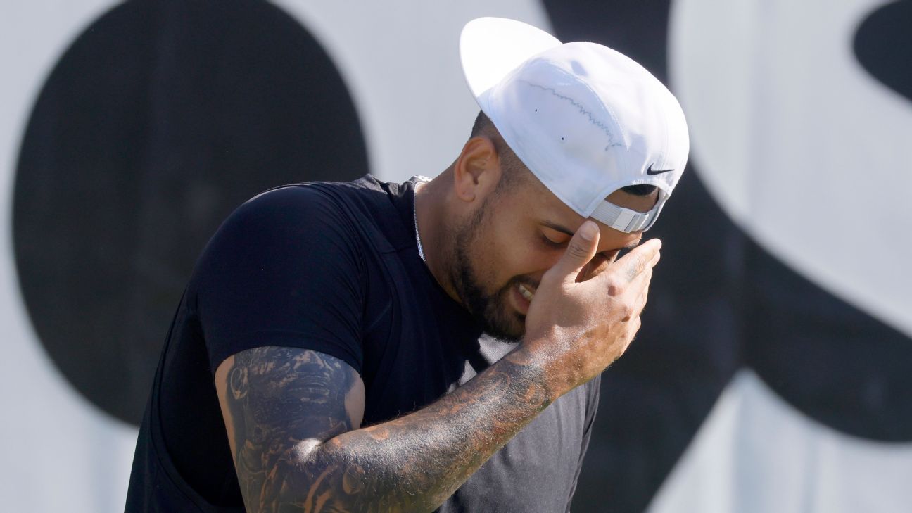 Alarma: Nick Kyrgios no jugó y dio detalles de su lesión previo al ...