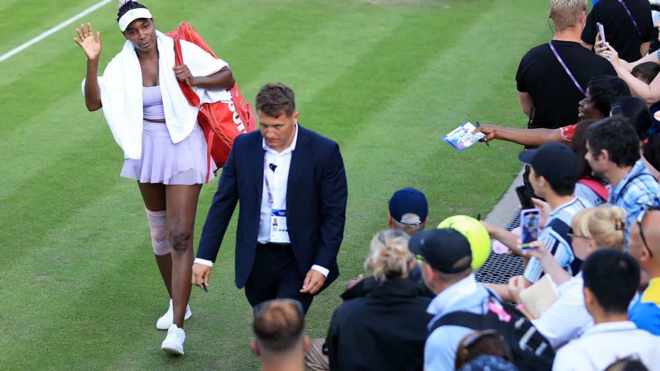 Venus Williams: "Me empujó a ser mejor que lo que pensaba" - ESPN