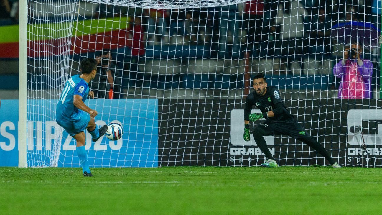 Walking in a Chhetri wonderland: India's GOAT sparks joy against ...