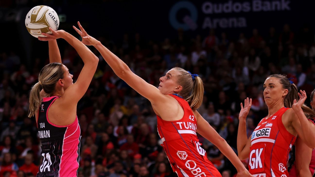 Thunderbirds pip Swifts, into Super Netball grand final - ESPN