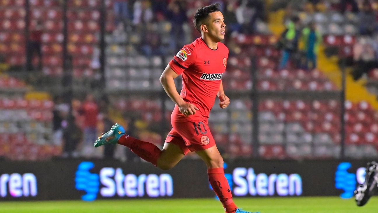 Leo Fernández deja al Toluca y jugará a préstamo en Fluminense - ESPN