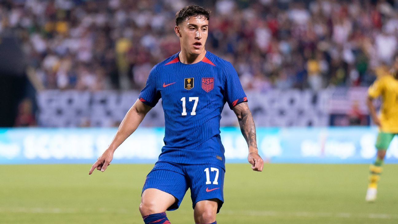 Triste debut de Alejandro Zendejas con Estados Unidos en Copa Oro - ESPN