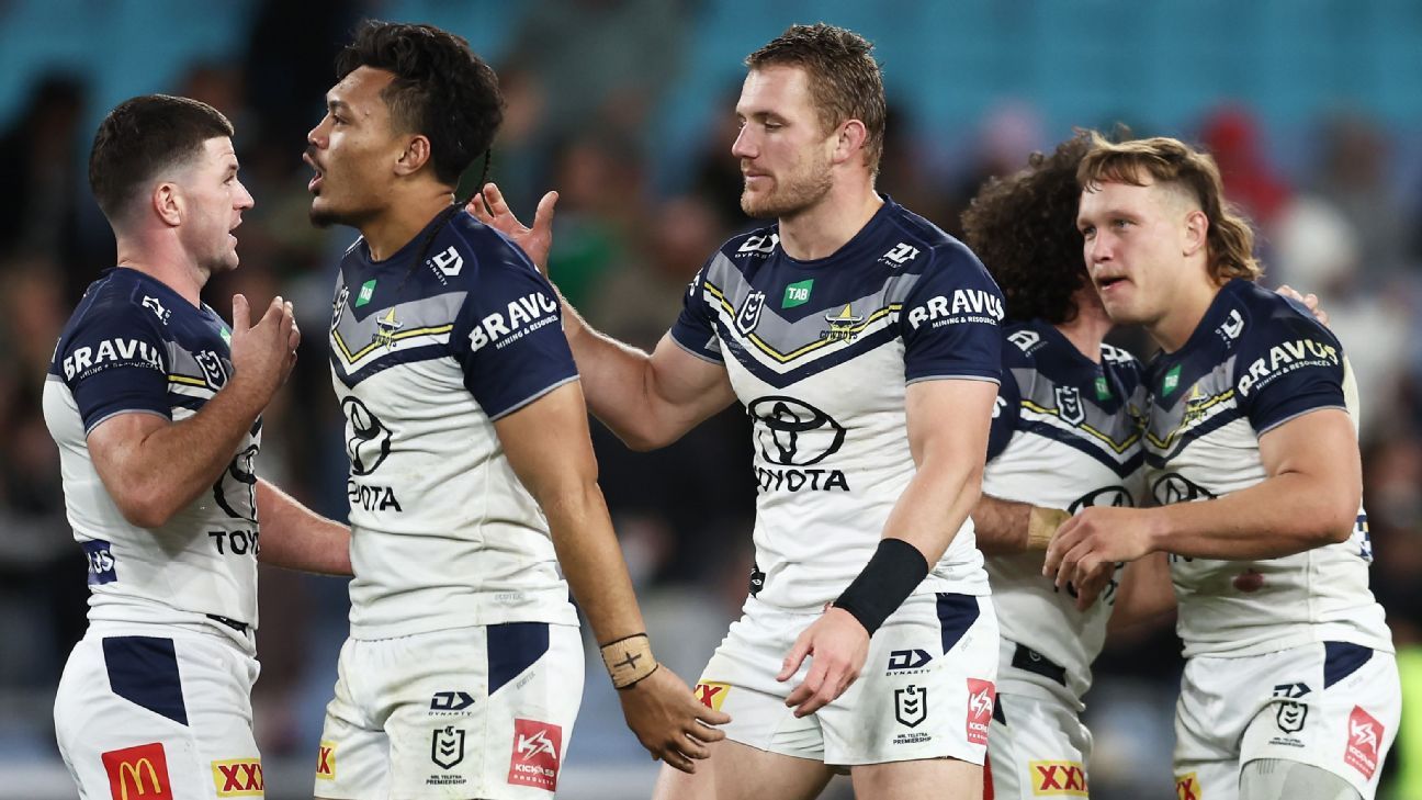 NRL Round 17 Souths' NRL slump continues with big loss to Cowboys - ESPN