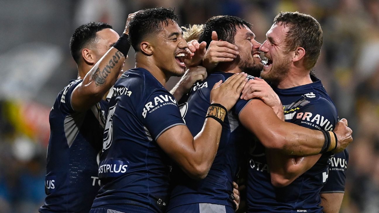 NRL Round 18 Records fall as North Queensland Cowboys exact revenge on ...