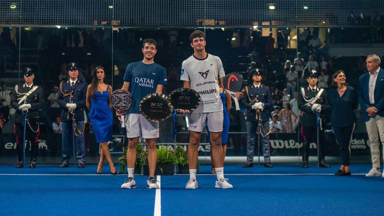 Tapia y Coello, imparables: ganaron el Premier Padel de Roma - ESPN