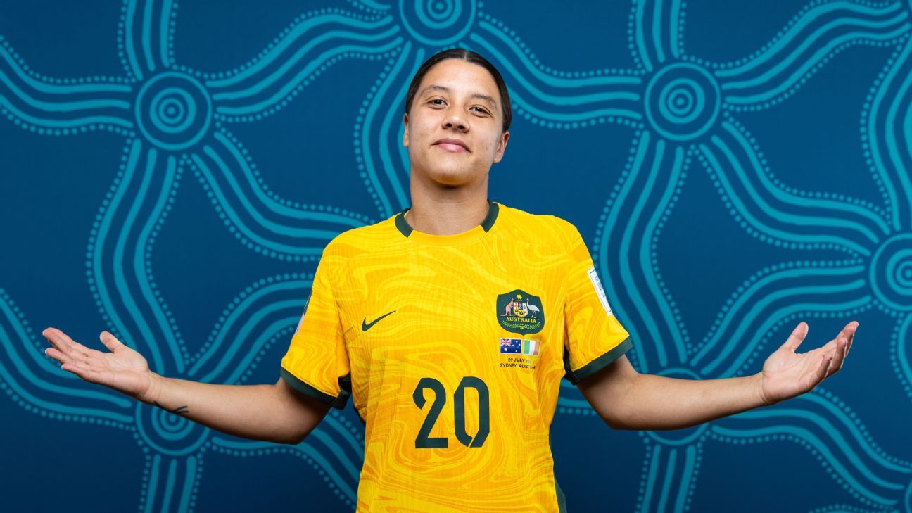 Sam Kerr é baixa por lesão na estreia da Austrália na Copa do Mundo ...