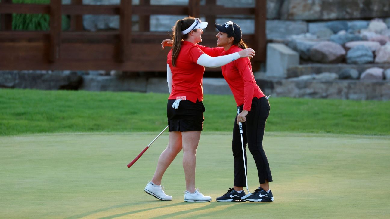 Paula Reto, Amelia Lewis shoot 61, up 1 in LPGA team event - ESPN