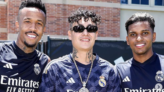 Real Madrid presume presencia del rapero El 'Alemán', en entrenamiento ...