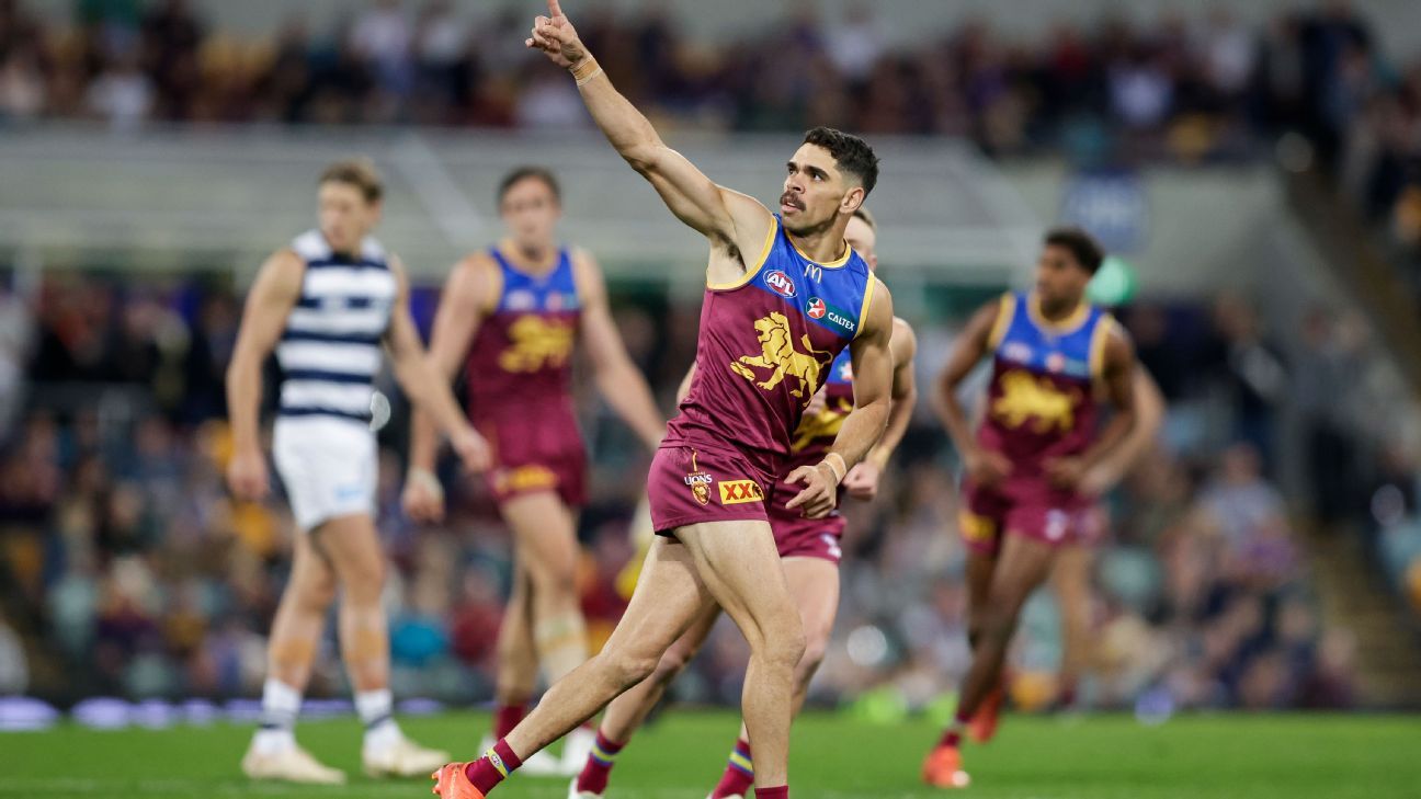 Lions hold off Cats' late run in tense Gabba win - ESPN