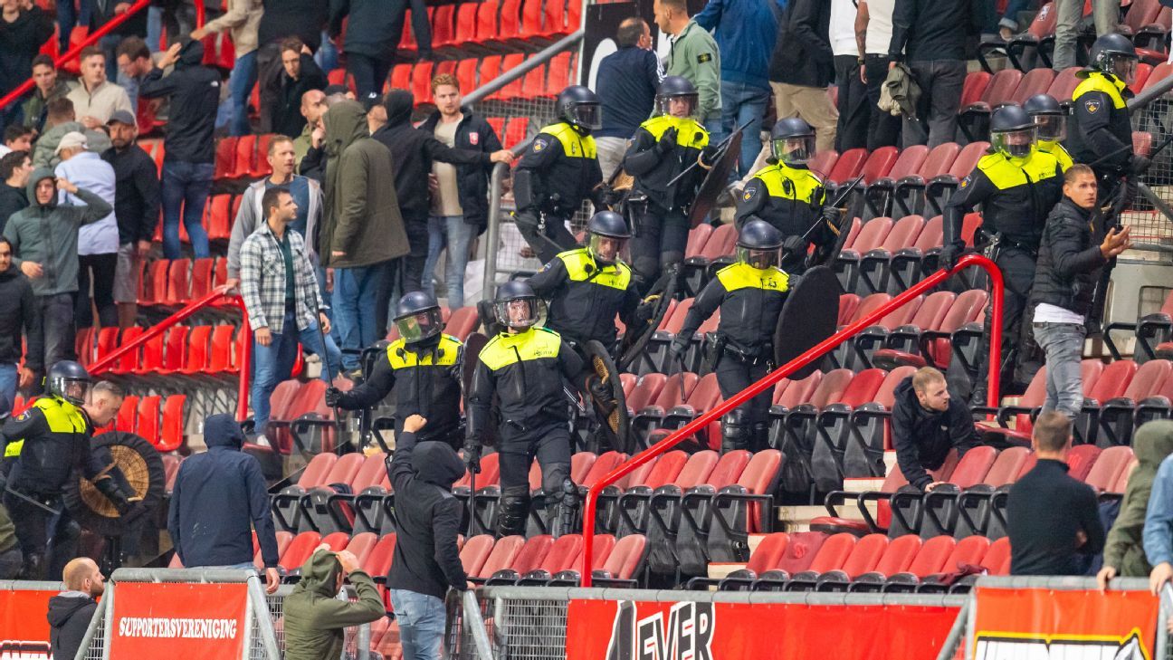 Twente reageert op rellen: "Inktzwarte avond" - ESPN