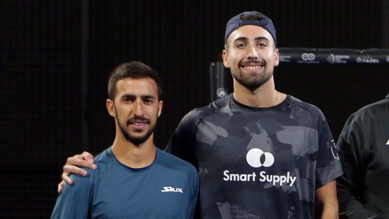 Se largó el Mendoza Premier Padel y Alex Chozas debutó con triunfo - ESPN