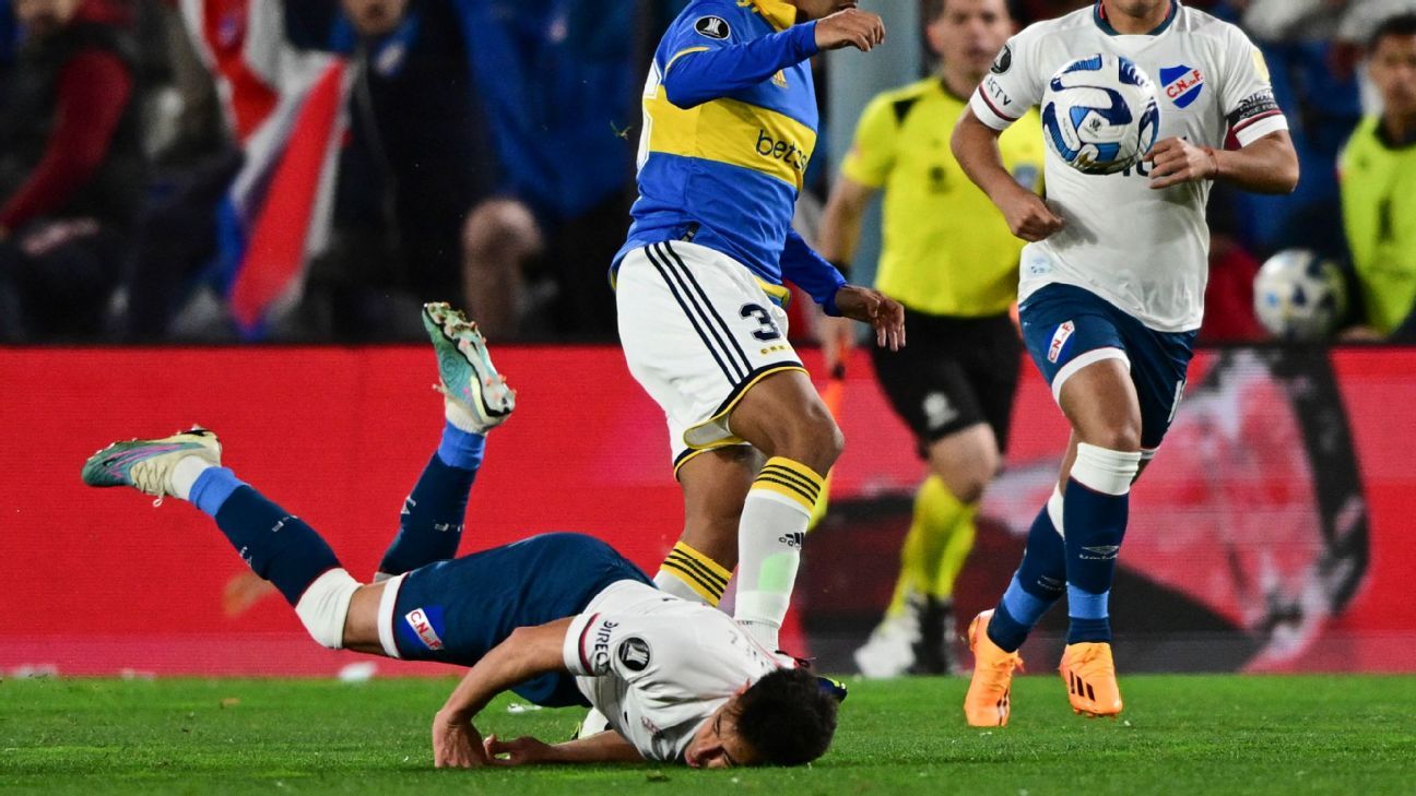 Jogador do Nacional 'apaga', dá susto grande e é substituído em jogo do ...