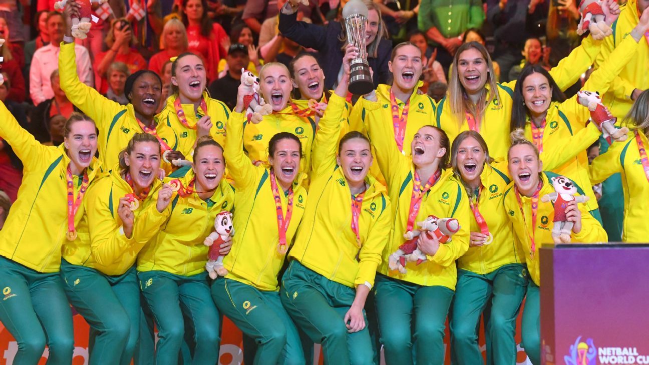 Australia rout England to regain Netball World Cup - ESPN