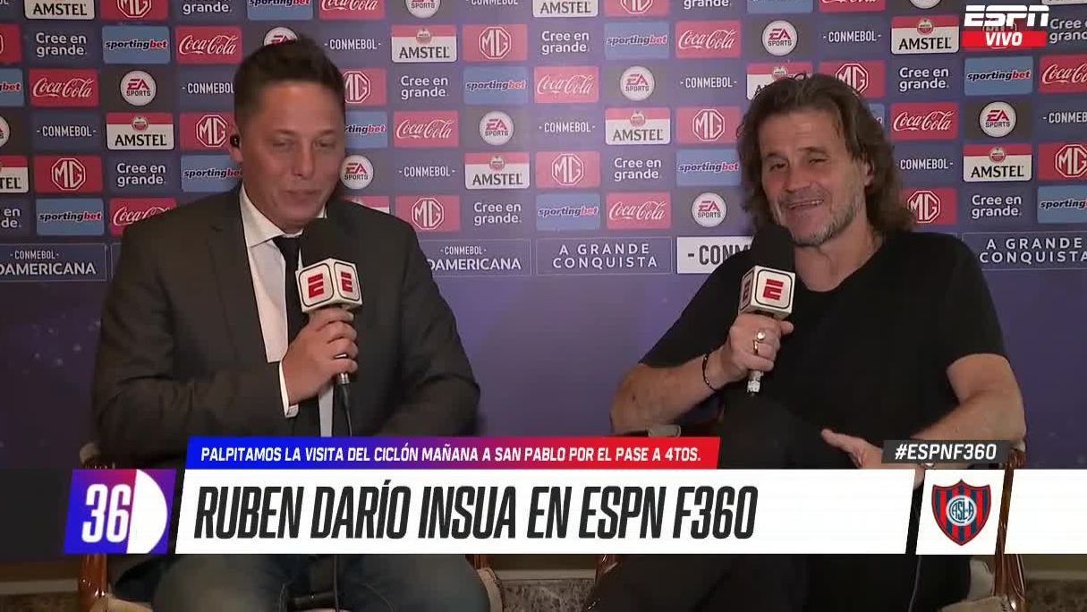 Rubén Insúa: "La Copa es totalmente diferente a la liga de tu país" - ESPN