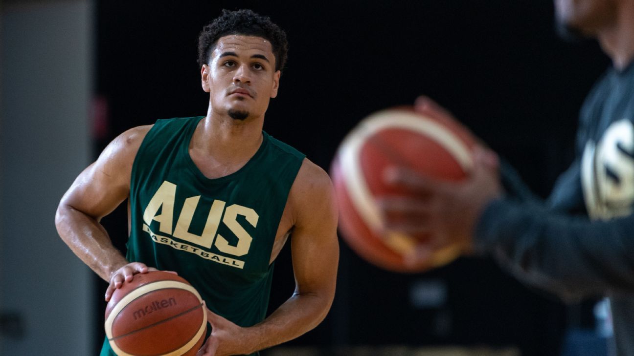 FIBA World Cup Josh Green importance reconnecting with Australia Boomers - ESPN