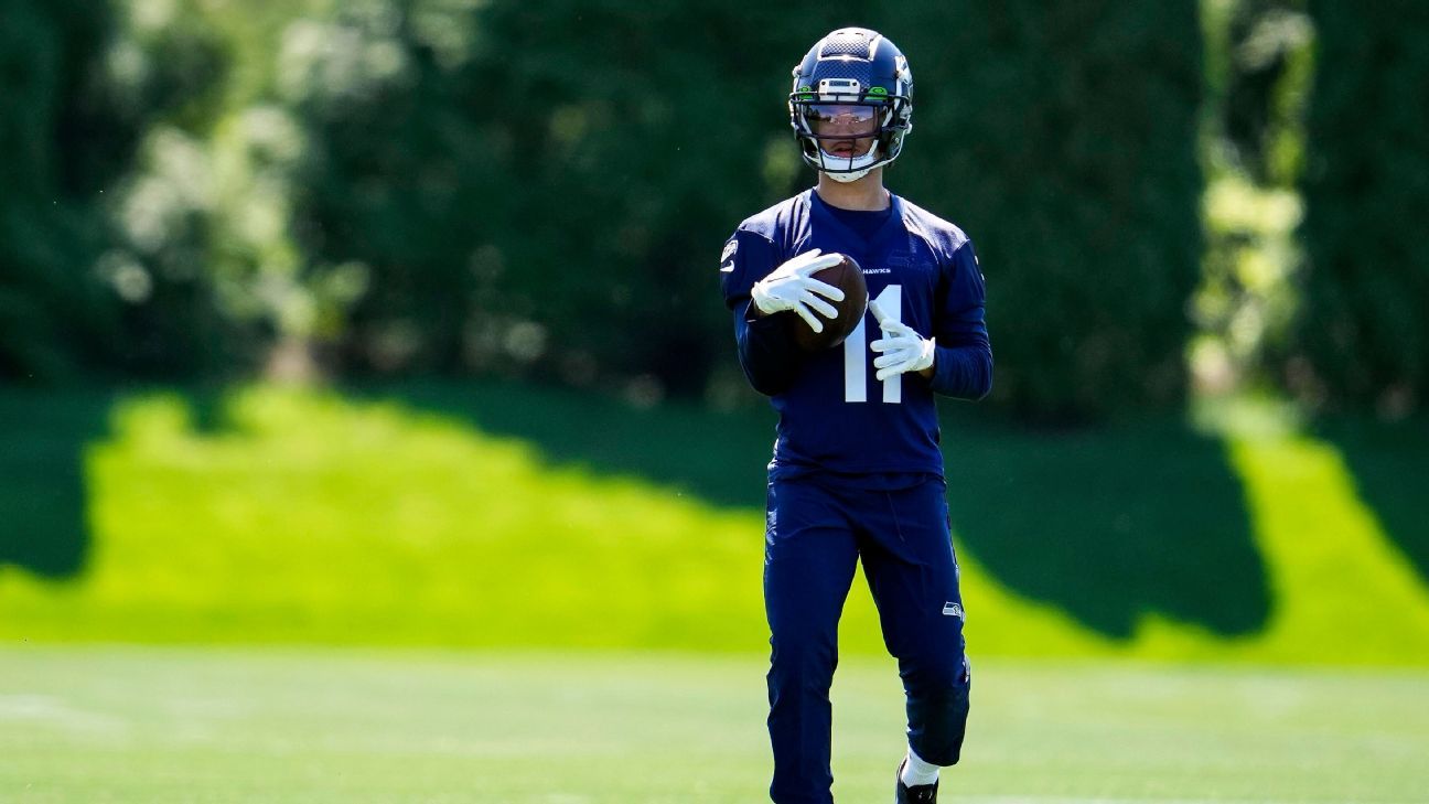 Seattle pierde al novato Jaxon Smith-Njigba por fractura de muñeca - ESPN