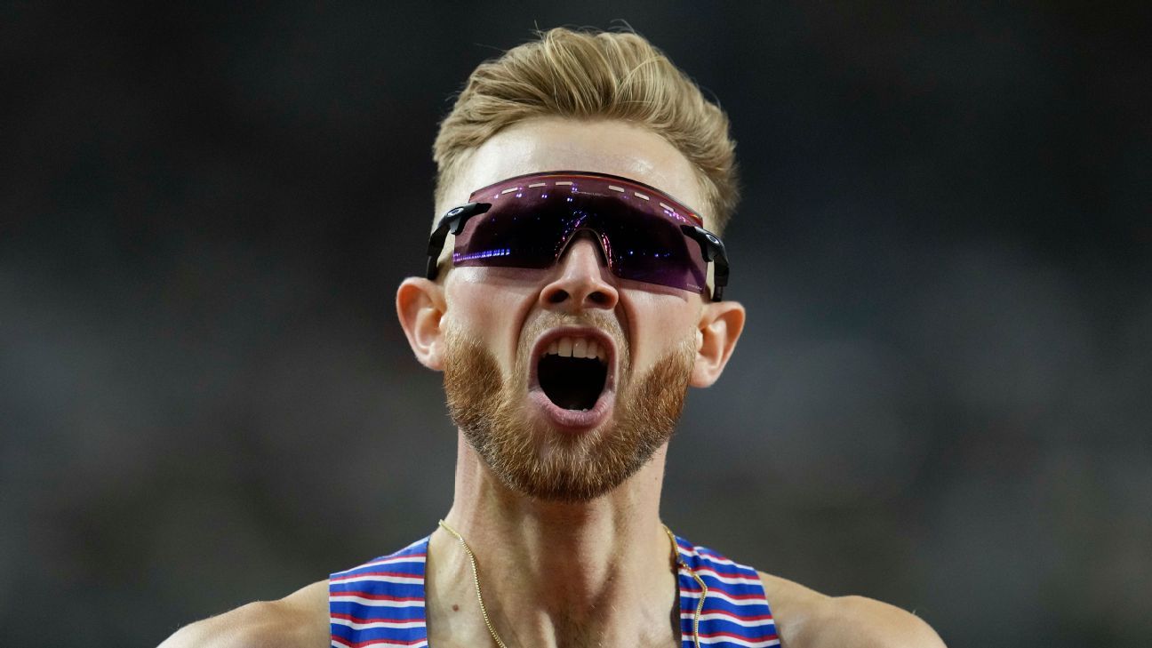Josh Kerr Upsets Jakob Ingebrigtsen To Win 1500 Meters At Worlds Espn
