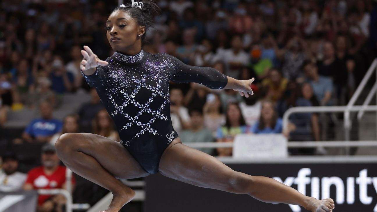 Simone Biles no fue inscrita al Mundial de Amberes - ESPN