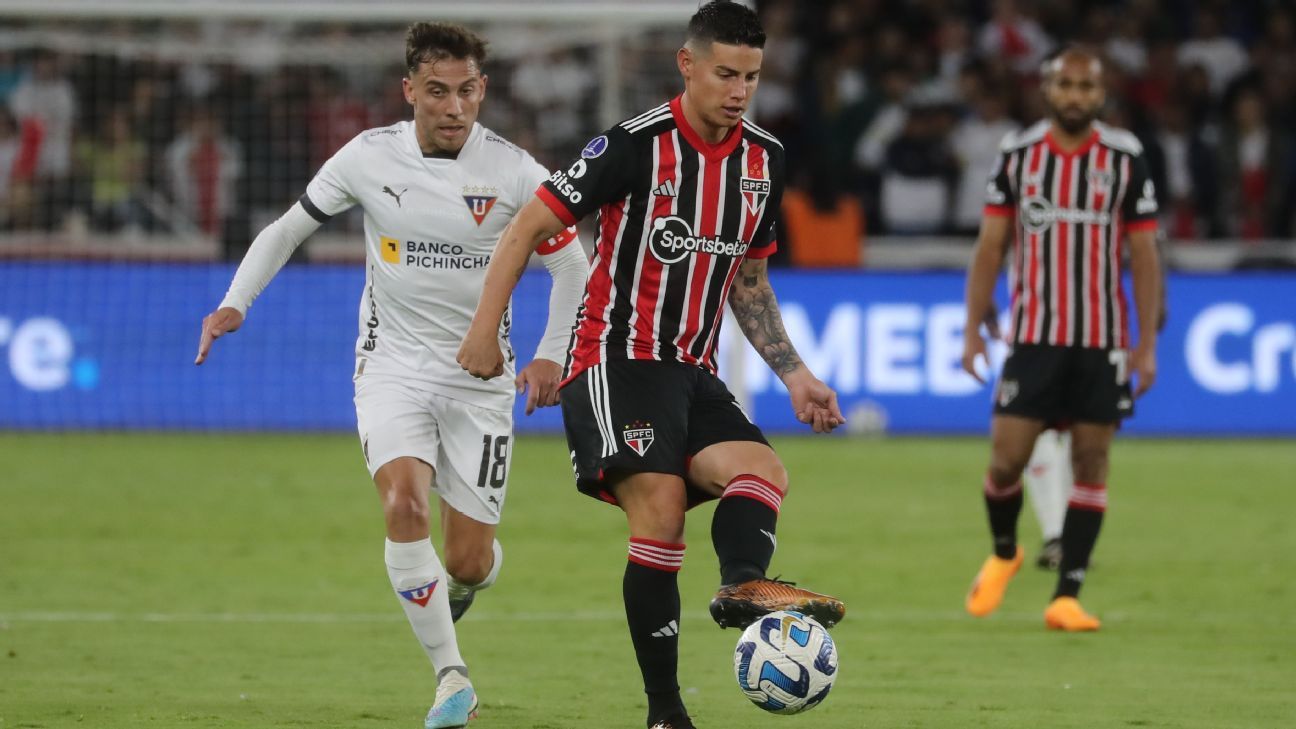 Colômbia convoca James Rodríguez, Jhon Arias e Richard Ríos para as ...