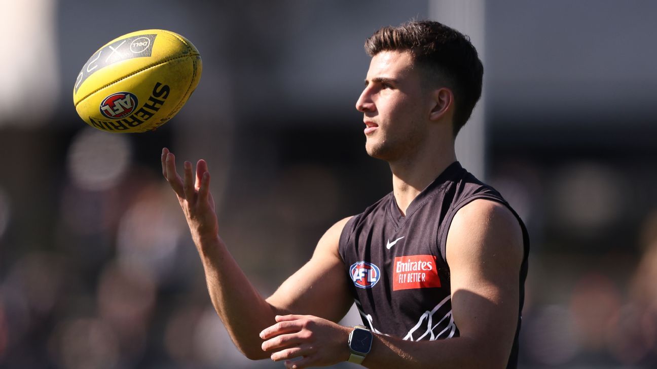 AFL Collingwood Nick Daicos ramps up training as Pies ready for finals ...
