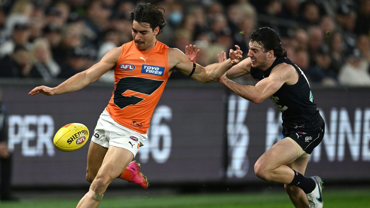 AFL GWS Giants' Toby Bedford free to play in final against St Kilda ...