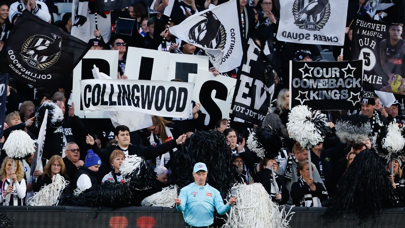 Magpies address fans over AFL Grand Final ticket outrage - ESPN