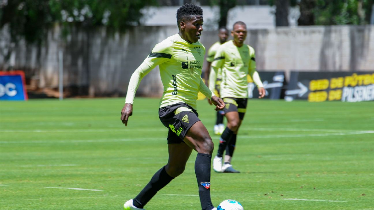 Jan Hurtado anotó su primer gol con Liga de Quito - ESPN