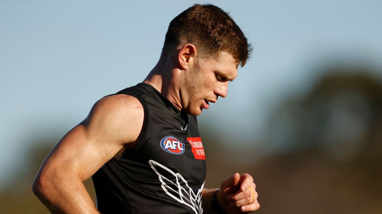 AFL Collingwood Magpies' Taylor Adams out of preliminary final with ...