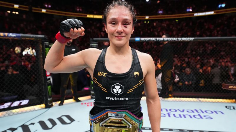 Alexa Grasso premiada como Peleadora del Año en los Fighters Only World ...