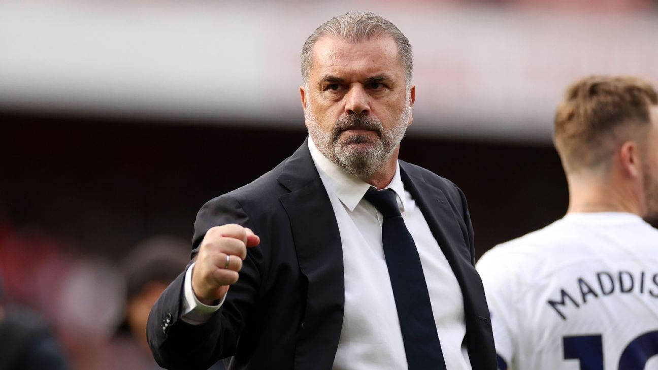 Postecoglou continues to make mark on fearless Tottenham - ESPN
